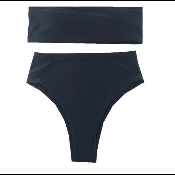 Glitz and Glam | Swim | Simply Chic Bandeau Bikini Set | Poshmark